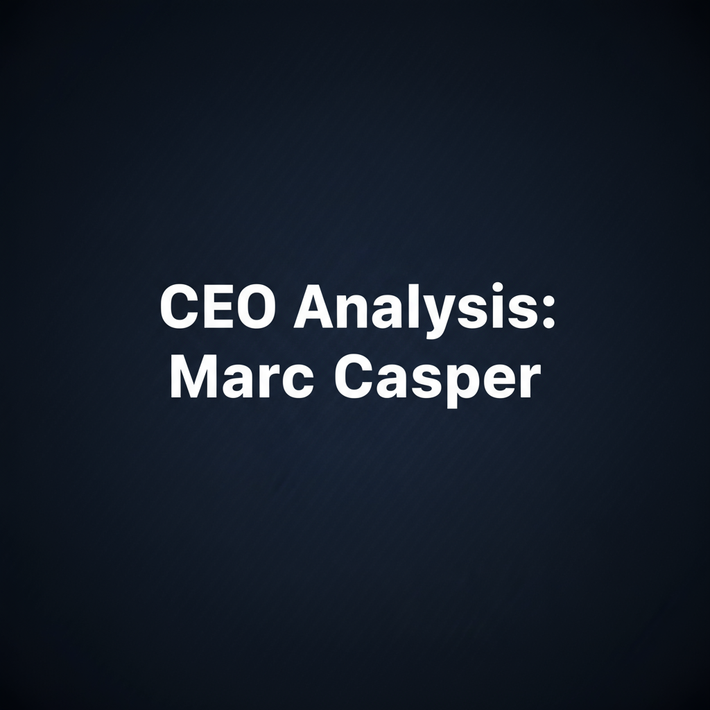 TMO: CEO Casper’s Cost Acumen May Not Overcome Turnaround and ...